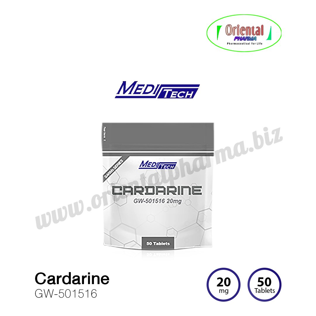 Cardarine GW-501516 20 mg [50 Tablets, Meditech] Prices are being adjusted.