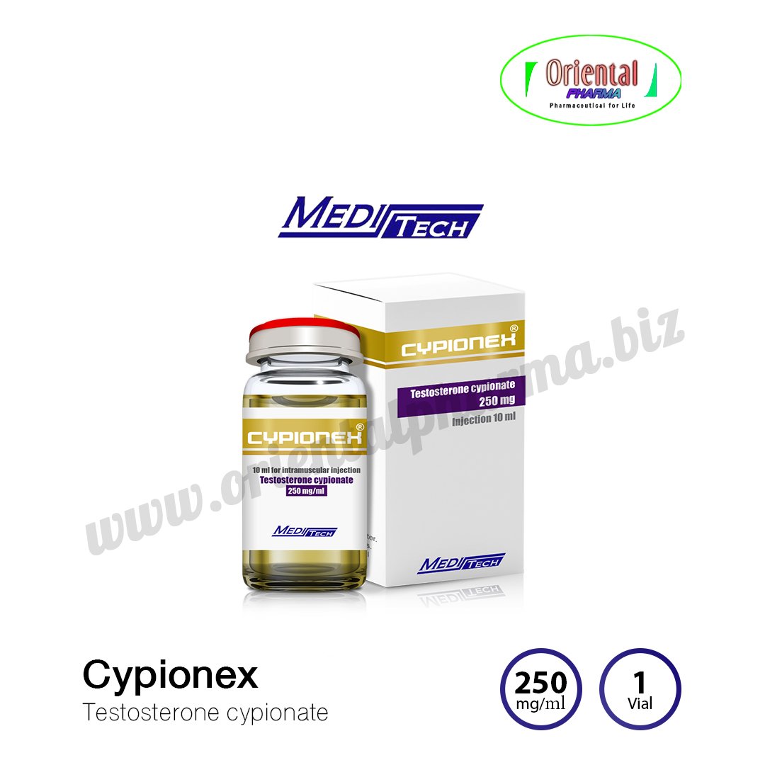 Cypionex Testosterone cypionate 250 mg/ml [1 Vial, Meditech] Prices are ...